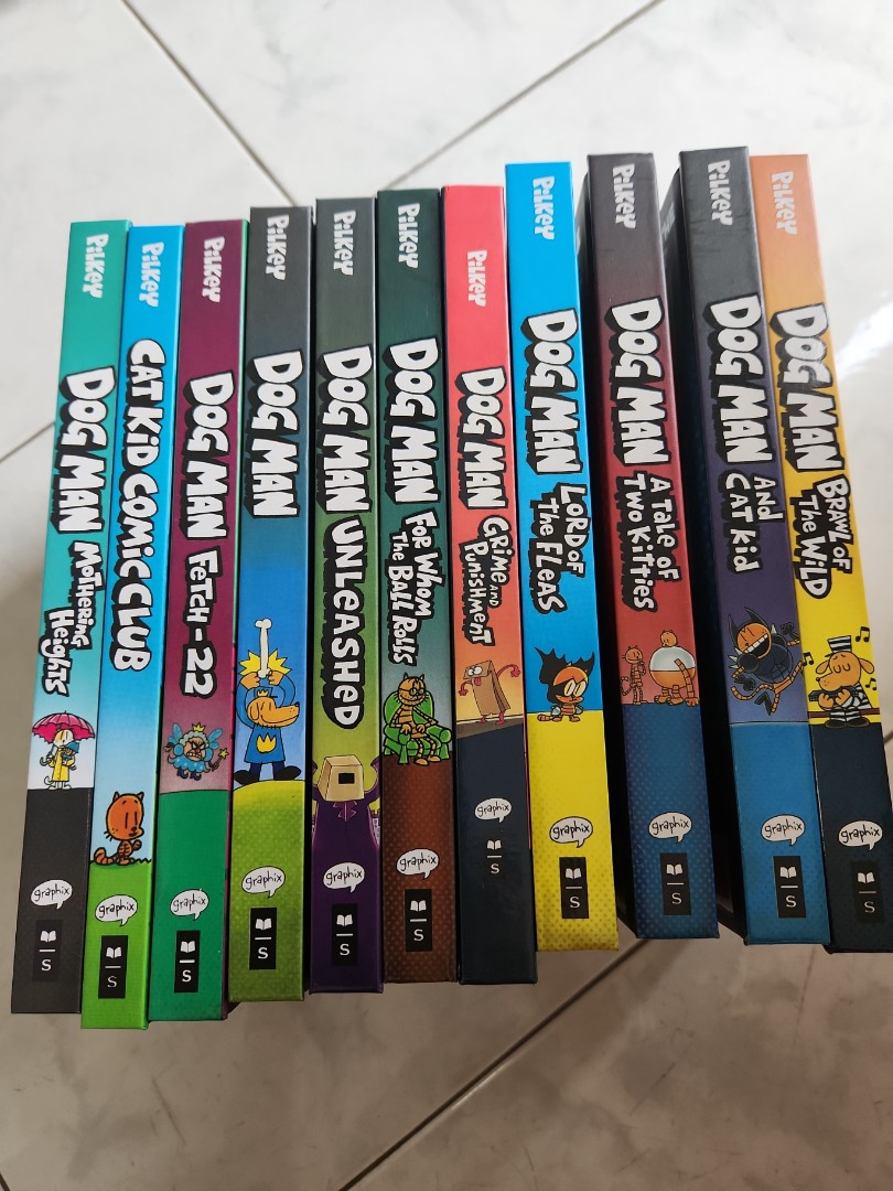 Dog man 11 books, Hobbies & Toys, Books & Magazines, Fiction & Non ...