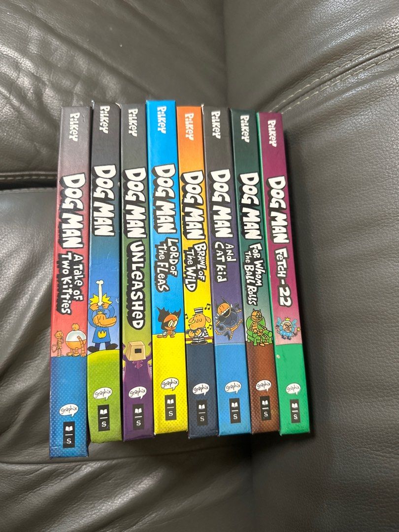 Dog man 8 books, Hobbies & Toys, Books & Magazines, Children's Books on ...