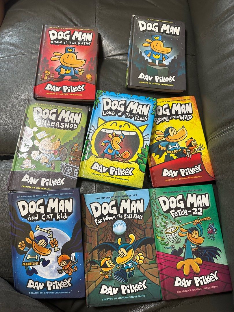 Dog man 8 books, Hobbies & Toys, Books & Magazines, Children's Books on ...