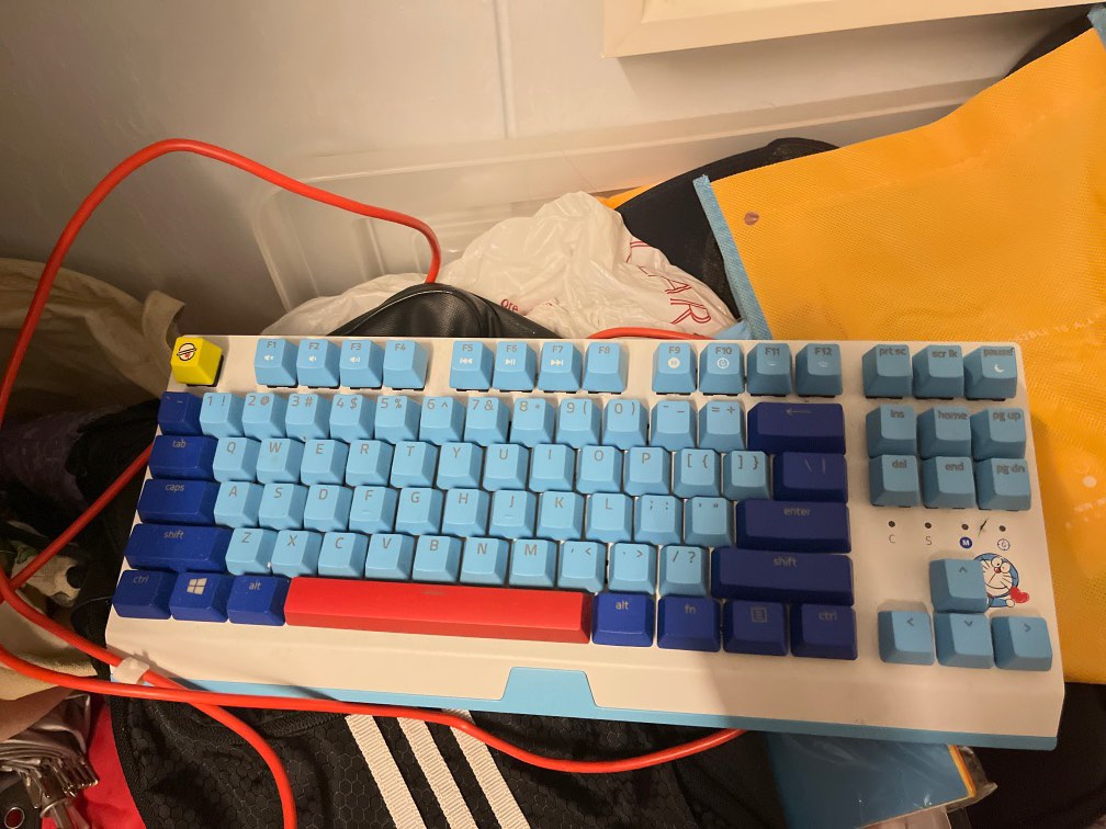 Doraemon Keyboard Computers And Tech Parts And Accessories Computer Keyboard On Carousell