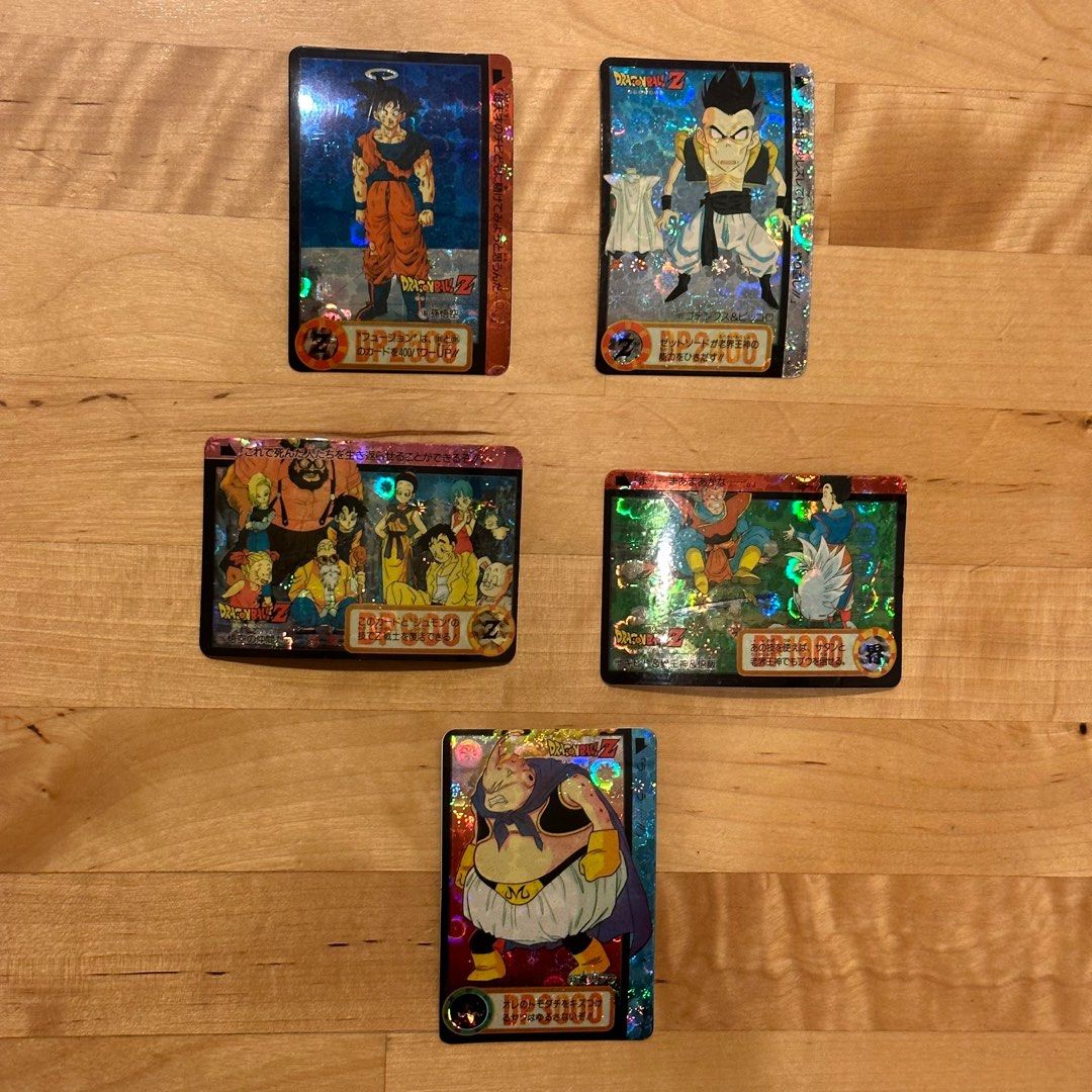 Dragon Ball Z Cards (Carddass Series), Hobbies & Toys, Memorabilia ...