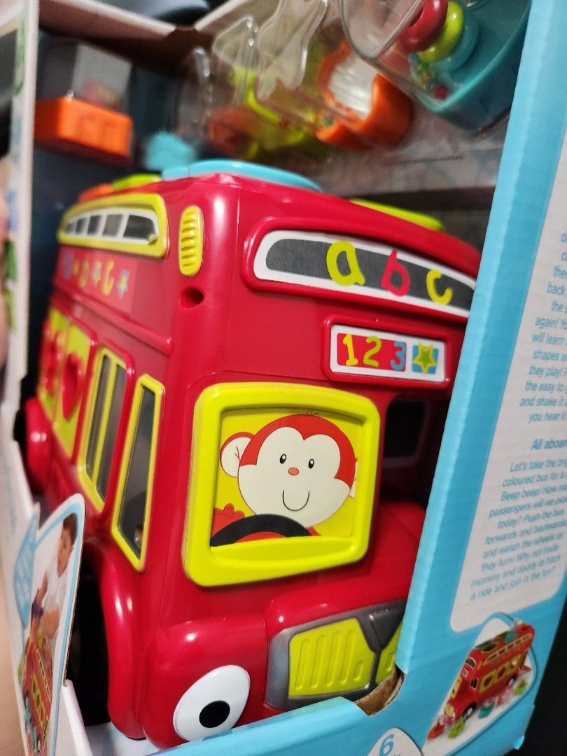 ELC Shape Sorting Bus, Hobbies & Toys, Toys & Games on Carousell
