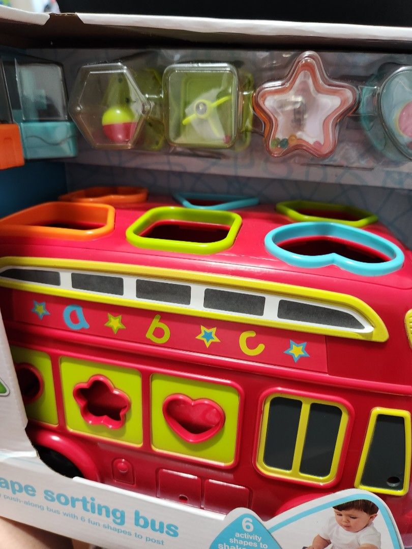 ELC Shape Sorting Bus, Hobbies & Toys, Toys & Games on Carousell