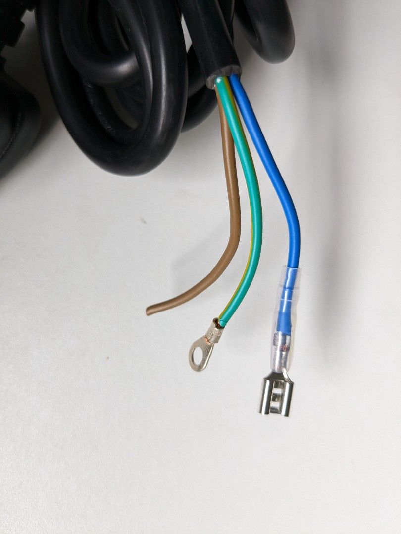 Electrical Cable with 3 Pin Plug, TV & Home Appliances, Electrical ...
