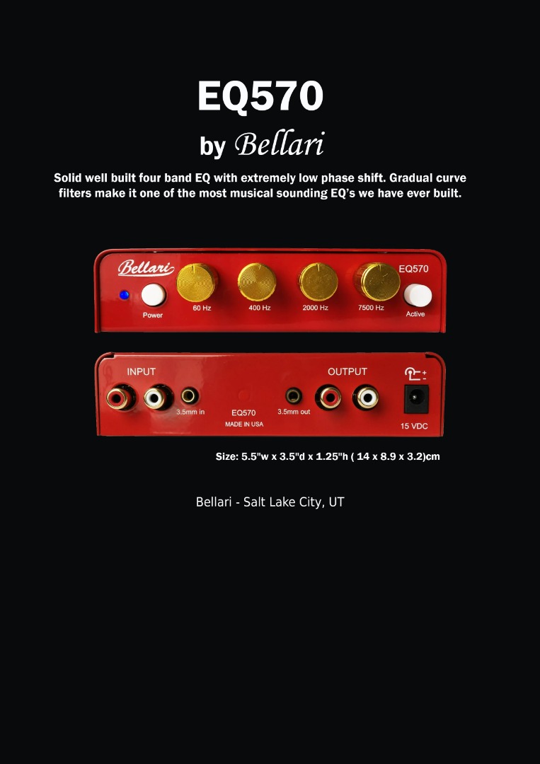 EQ570 AUDIO EQUALIZER, Audio, Other Audio Equipment on Carousell