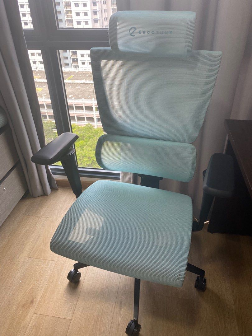 Ergotune Supreme ergonomic work chair, Furniture & Home Living ...