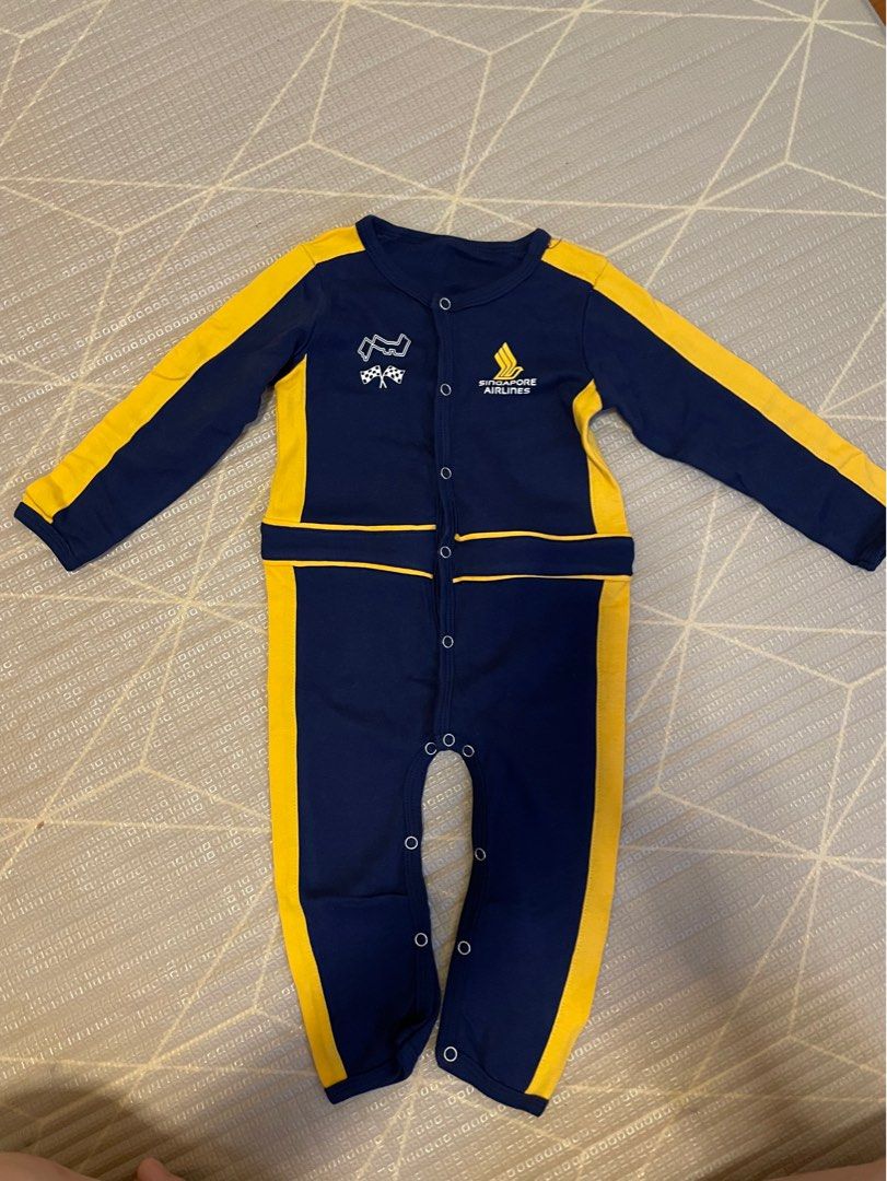 F1 Singapore Airlines Baby Onesie, Babies & Kids, Babies & Kids Fashion ...