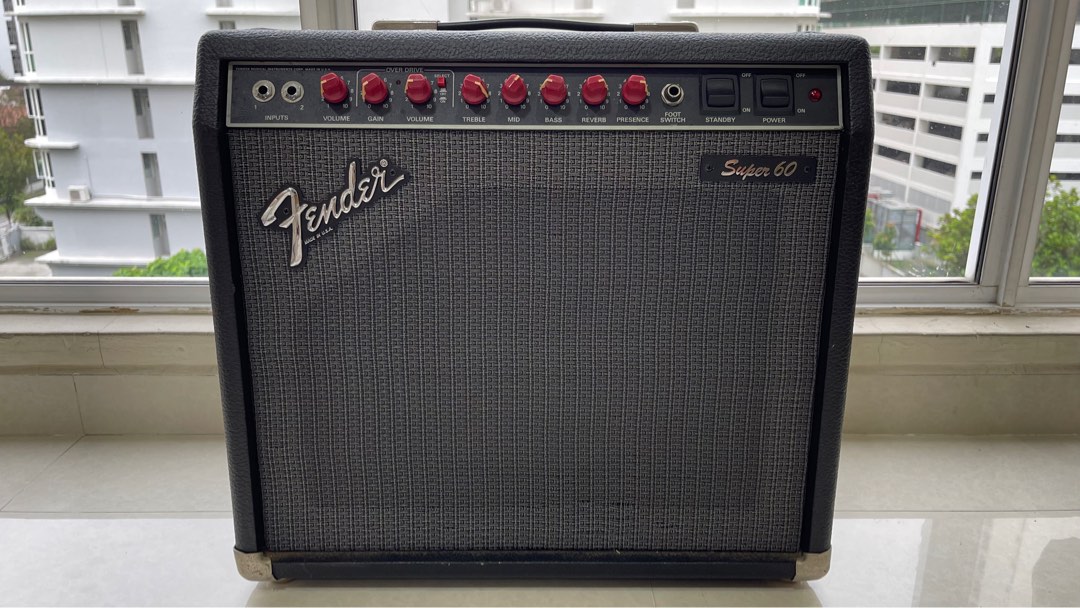 Fender Super 60 With Celestion Alnico Gold, Hobbies & Toys, Music ...