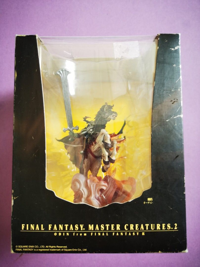 Final Fantasy Master Creatures 2 ODIN, Hobbies & Toys, Toys & Games on ...