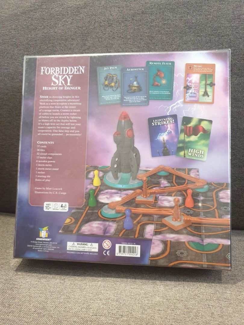 Forbidden Sky Board Game, Hobbies & Toys, Toys & Games on Carousell