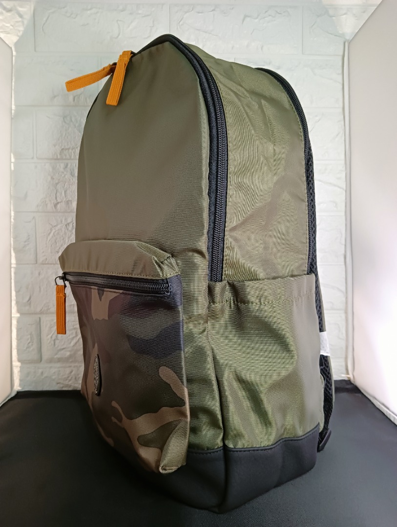 Fossil Green Camo Backpack, Men's Fashion, Bags, Backpacks on Carousell