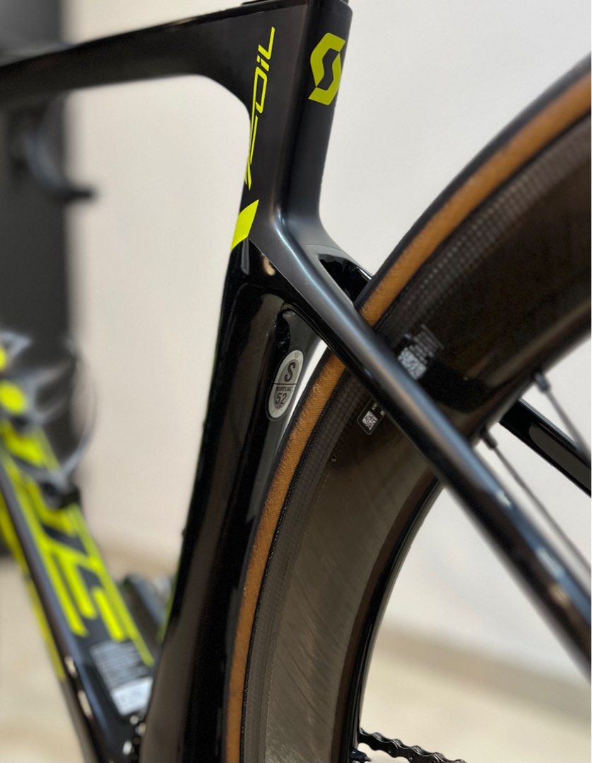 FRAMESET Scott Foil RC Rims Brake with Original Scott Syncros Aero ...