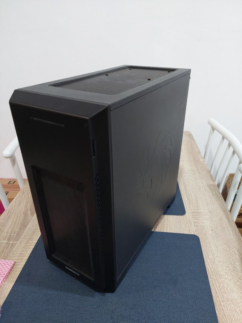 Gamemax H603 Micro ATX Case with GPU Anti-Sag Bracket, AeroCool VX-500 ...