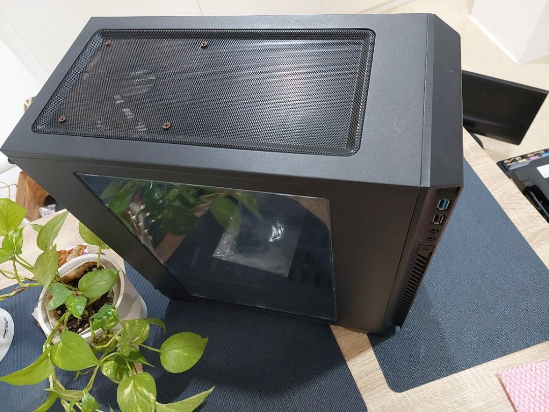 Gamemax H603 Micro ATX Case with GPU Anti-Sag Bracket, AeroCool VX-500 ...