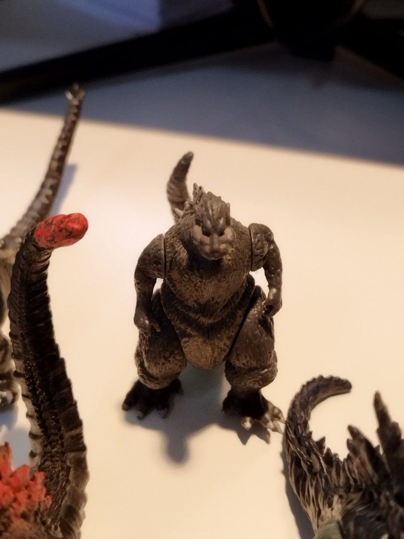 Godzilla mini figures, Hobbies & Toys, Toys & Games on Carousell