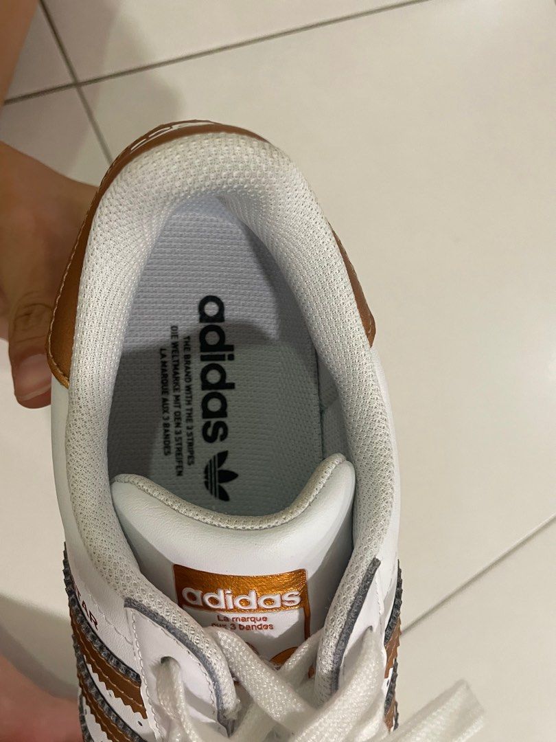 COPPER ADIDAS SUPERSTAR, Women's Fashion, Footwear, Sneakers on Carousell
