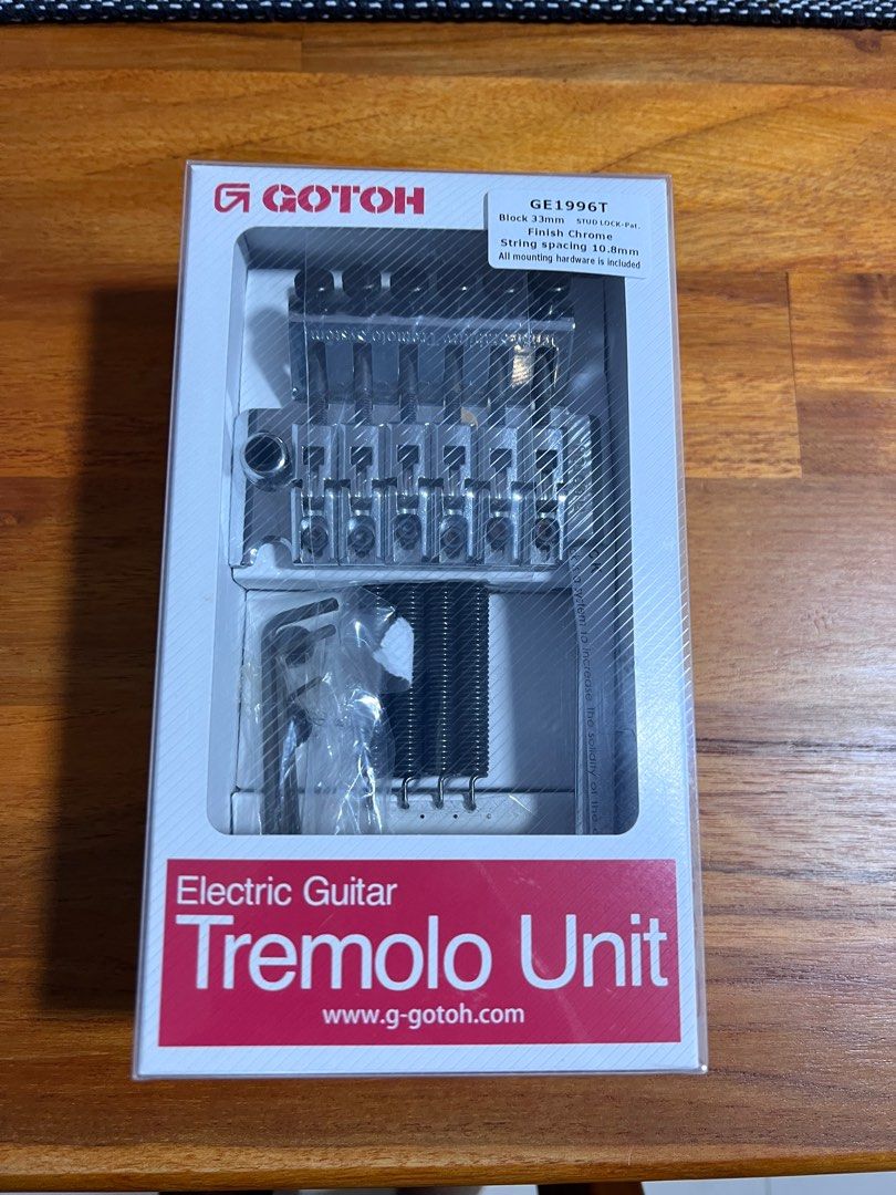 Gotoh GE1996T Tremolo Unit (36mm block), Hobbies & Toys, Music & Media ...