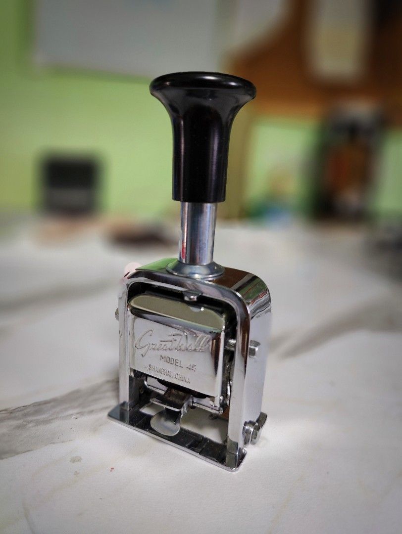 Great Wall Mod 45 Automatic numbering stamp, Hobbies & Toys ...