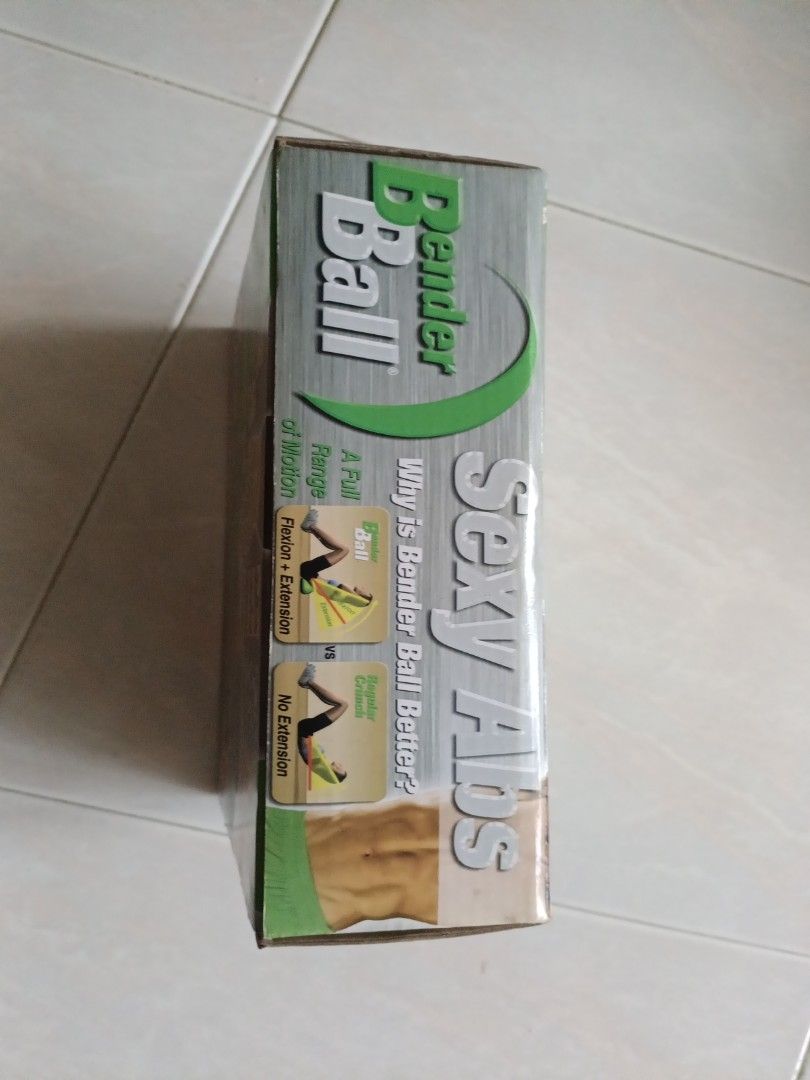 Green Bender ball abs exercise as seen on TV Core training with 3 dvds ...