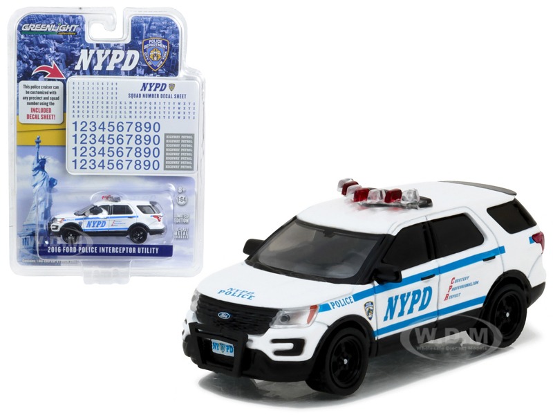 Greenlight New York Police Department (NYPD) Cars (Assorted), Hobbies ...