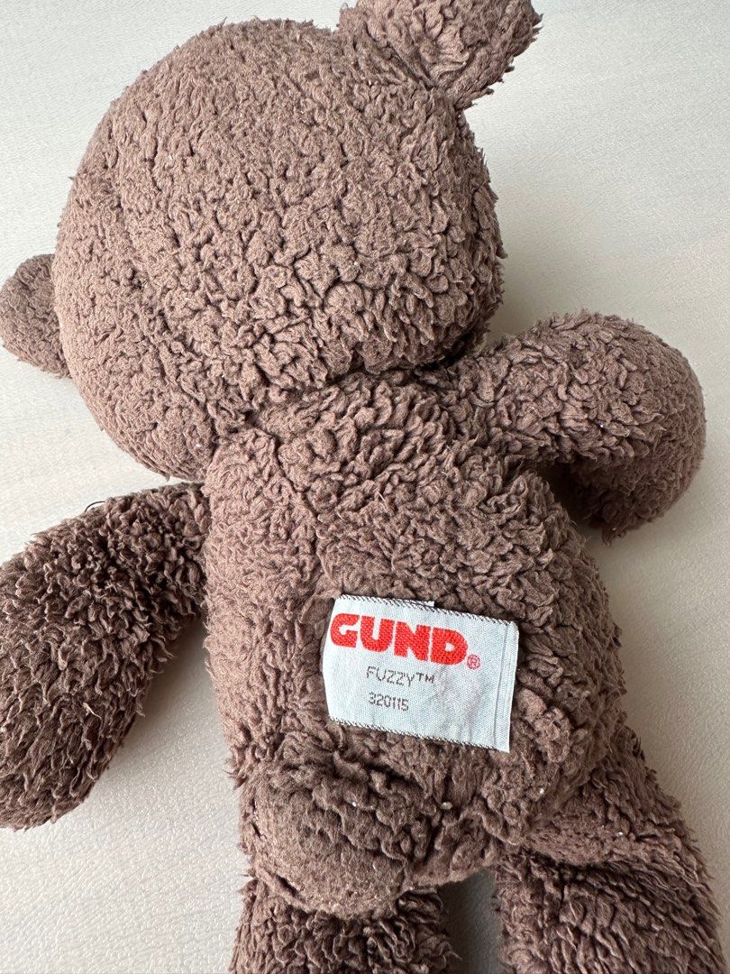 Gund Fuzzy Teddy Soft Toy, Hobbies & Toys, Toys & Games on Carousell