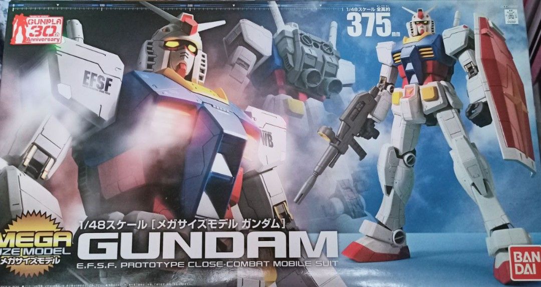 Gunpla Clearance Sale: Mega-size RX-78 Gundam, Hobbies & Toys, Toys ...