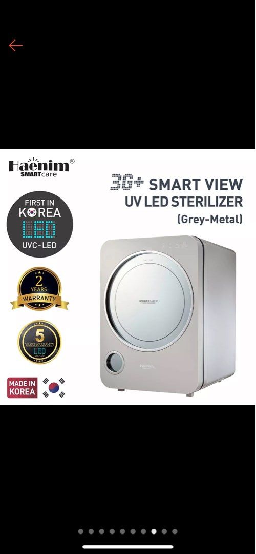 Haenim 3G+ smart view uvc-led uv sterilizer, Babies & Kids, Nursing ...