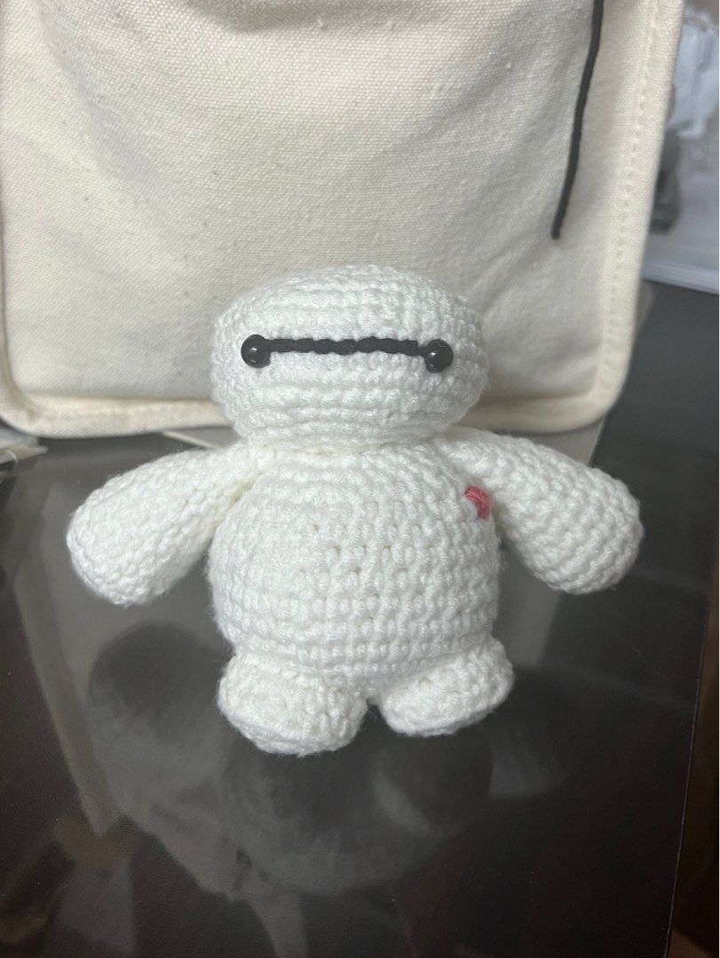 Handmade Crochet BayMax | Crochet Bay Max, Hobbies & Toys, Stationery ...
