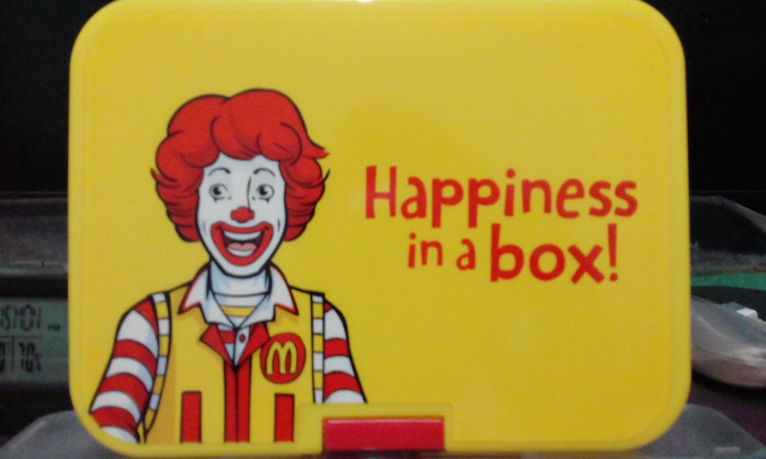 HARD TO FIND - MCDO LUNCHBOX ( R.MCDONALD DESIGN ), Hobbies & Toys ...