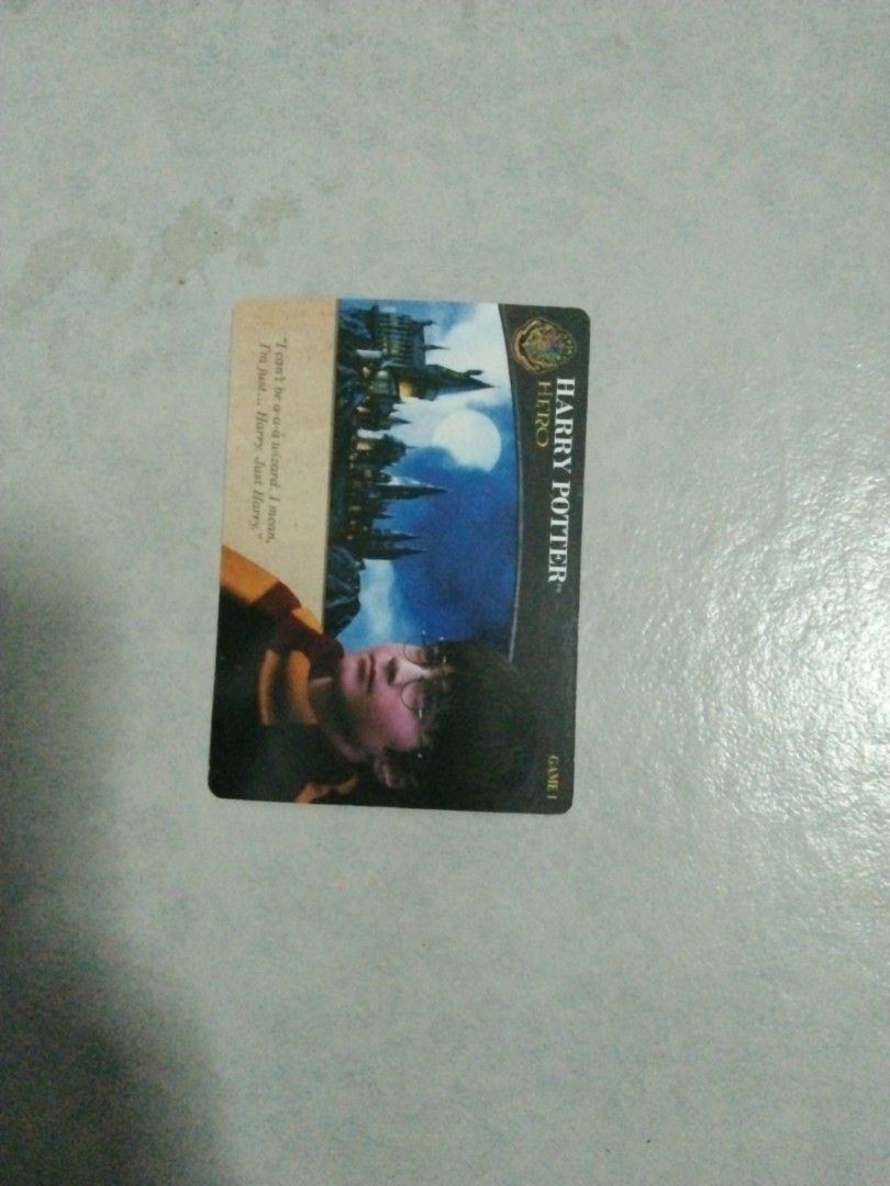 Harry Potter cards, Hobbies & Toys, Toys & Games on Carousell