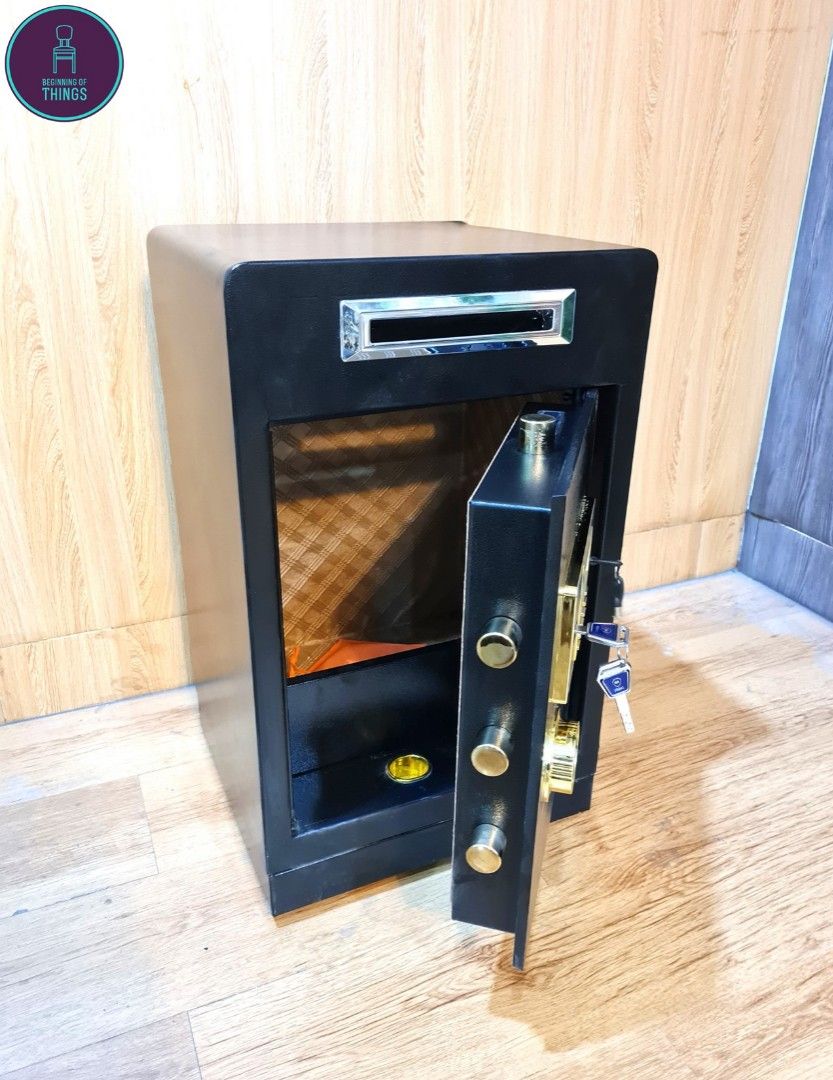Heavy Duty Safety Vault with Drop Hole Slot and Drawer, Furniture ...