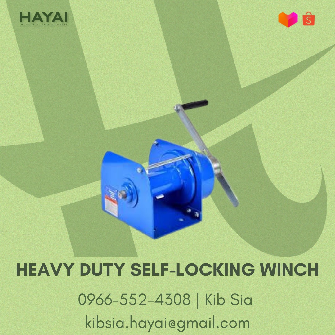 Heavy Duty Self-Locking Winch on Carousell