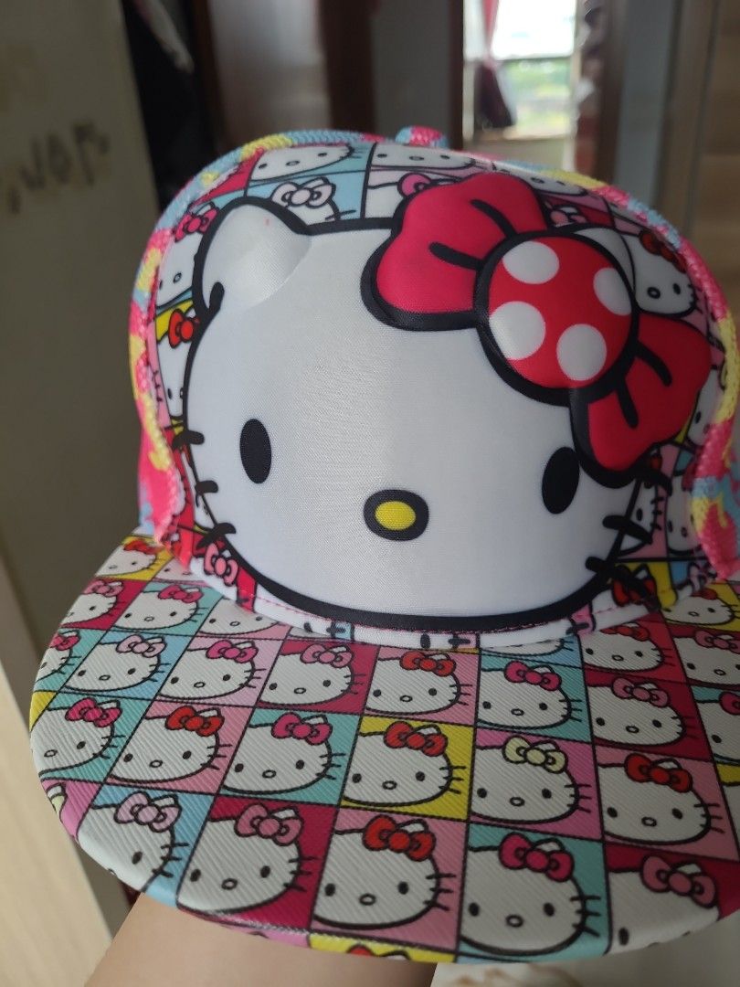 Hello Kitty Cap, Babies & Kids, Babies & Kids Fashion on Carousell