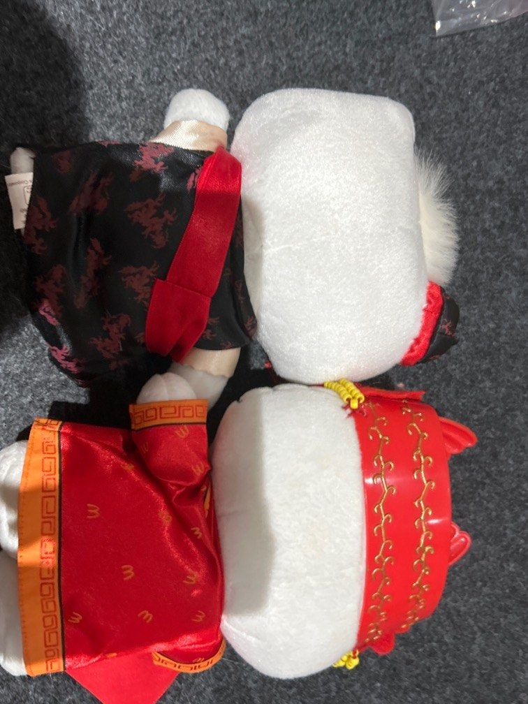 hello kitty & dear daniel sanrio 2000s' wedding plushies mcdonalds ...