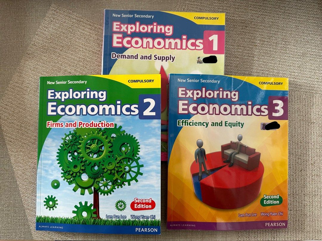 [HKDSE] New Senior Secondary - Exploring Economics 1-3, 興趣及遊戲, 書本 & 文具 ...