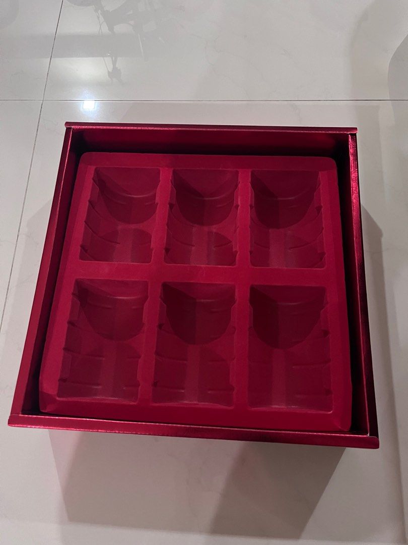 Hock hua abalone box with carrier, Furniture & Home Living, Home ...