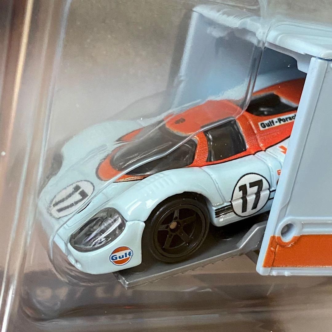 Hot Wheels Team Transport 45 Porsche 962 Shell & Sakura Sprinter ...