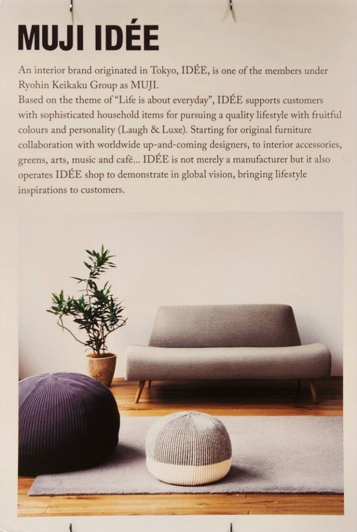 IDEE AO Sofa Gray from MUJI, Furniture & Home Living, Furniture, Sofas on Carousell