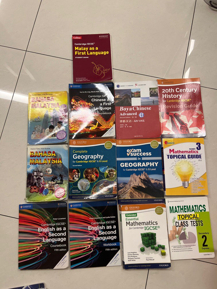 Igcse Oxford And Cambridge Textbooks Hobbies And Toys Books And Magazines