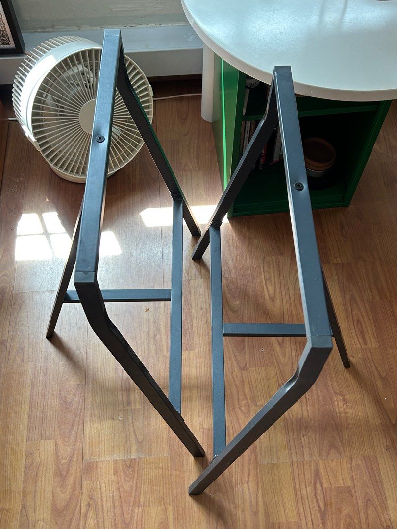 IKEA Lerberg Trestle Table Legs, Furniture & Home Living, Furniture ...