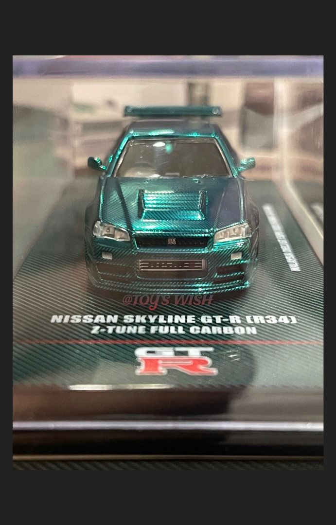 INNO64 Nissan Skyline GT-R(R34)Z-Tune Full Carbon[CHASE CAR]-MDX2023 ...