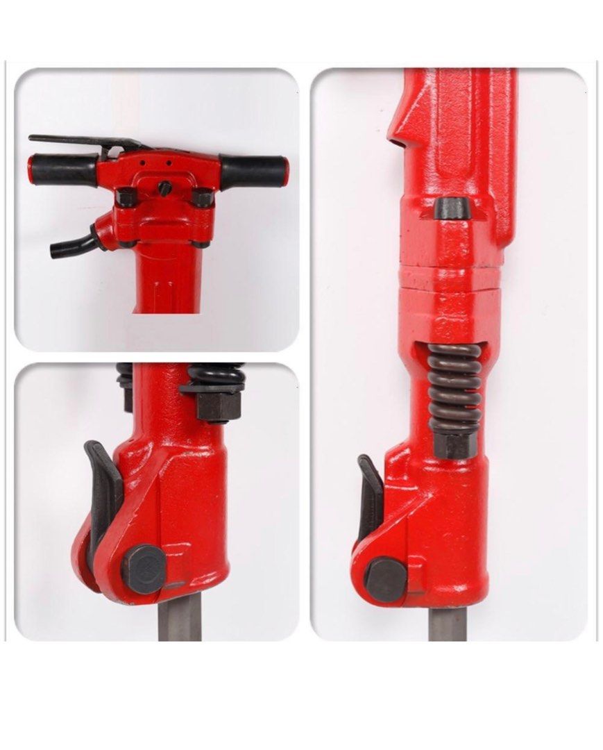 Jack hammer 90 lbs complete set, Commercial & Industrial, Construction ...