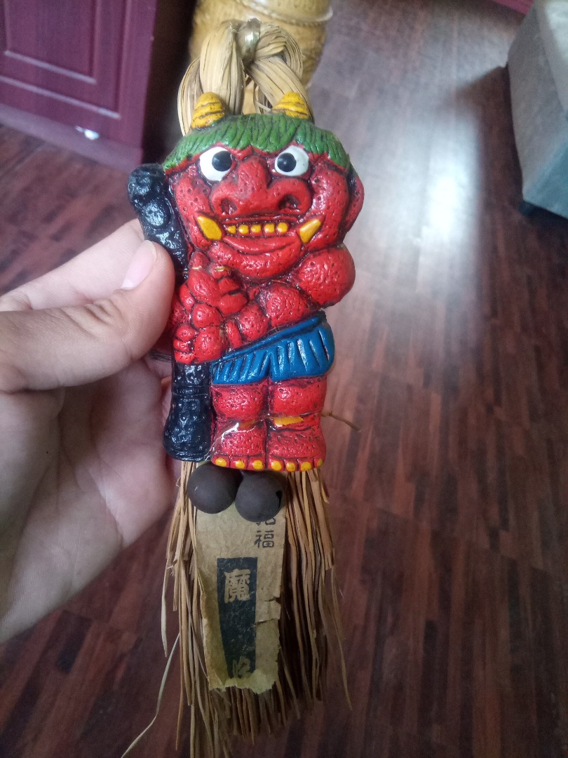 Japan Oni Demon Charm, Furniture & Home Living, Home Decor, Other Home ...