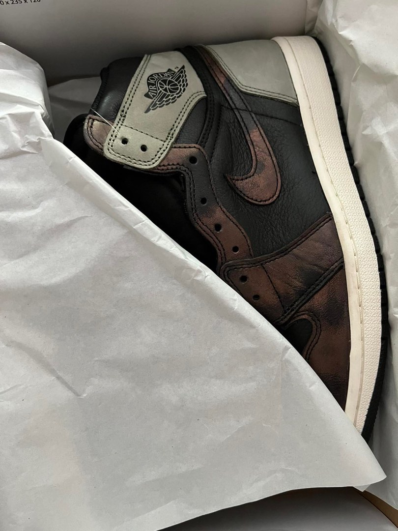 Jordan 1 Retro High Light Army Rust Shadow Patina on Carousell