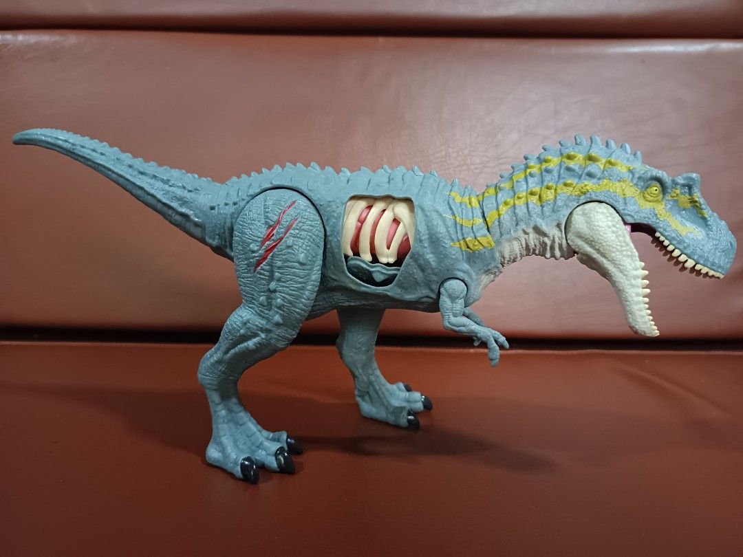 Jurassic World Battle Damage Albertosaurus Blue Variant by Mattel on ...