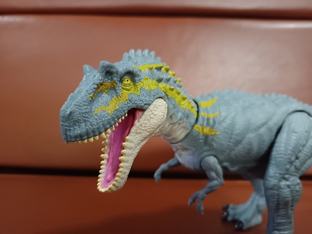 Jurassic World Battle Damage Albertosaurus Blue Variant by Mattel on ...