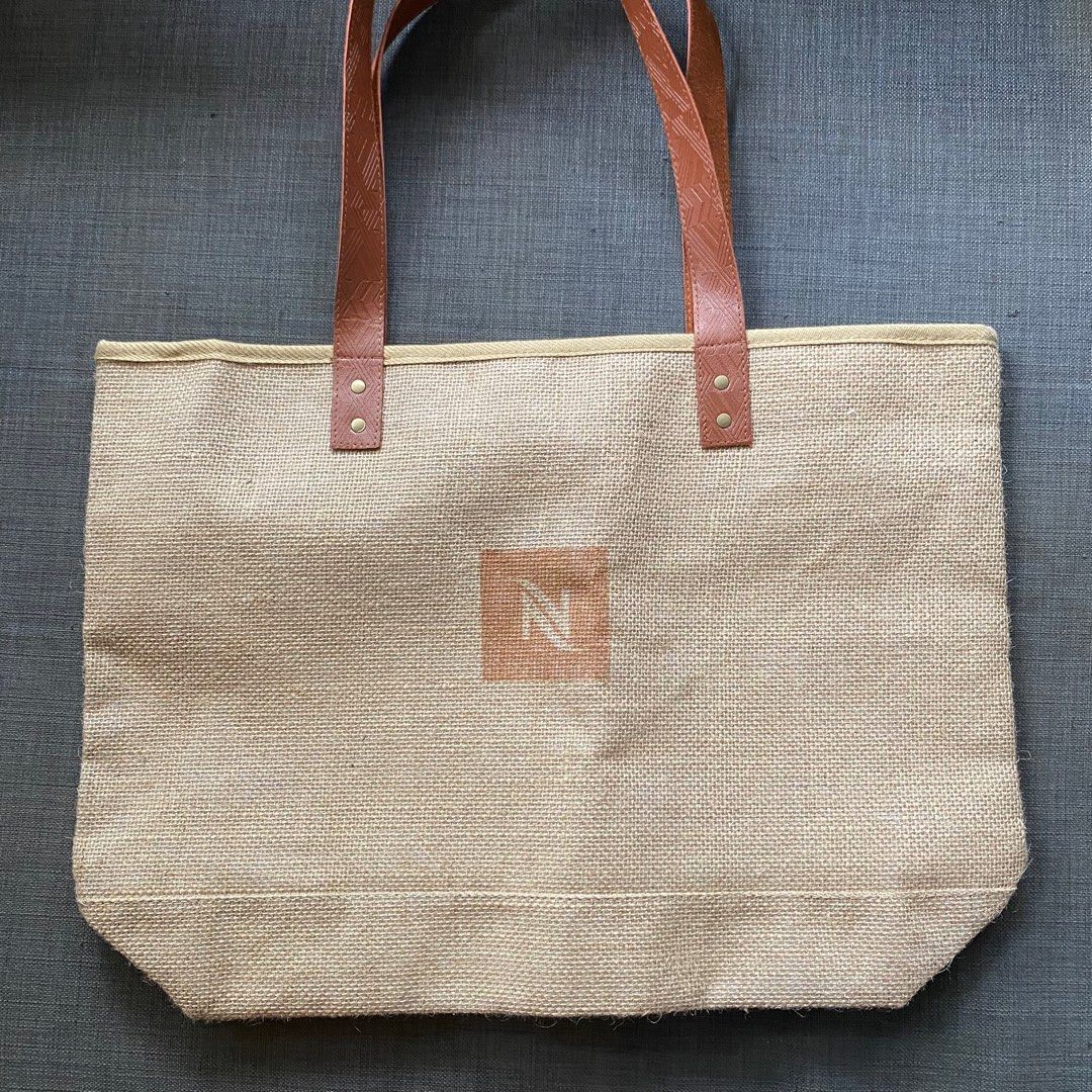 Limited Edition Jute Tote Tote Bag by Nespresso, Women's Fashion, Bags ...