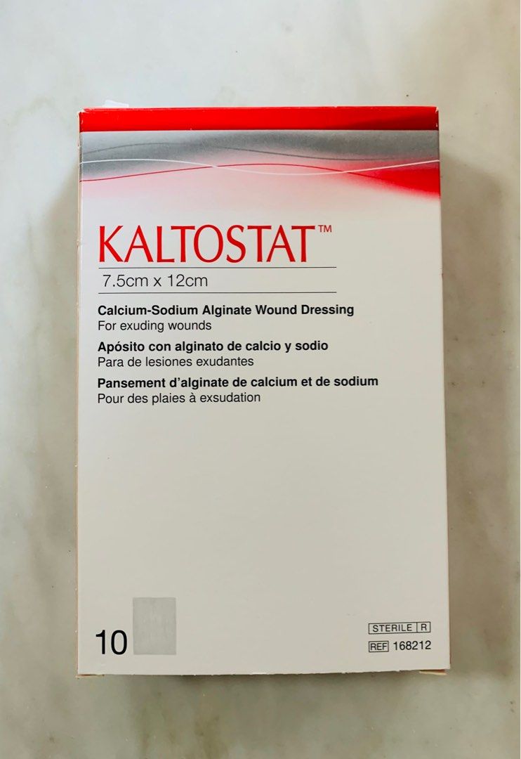 Kaltostat Alginate Calcium Sodium Dressing ( per piece) expiry 1 Sep ...