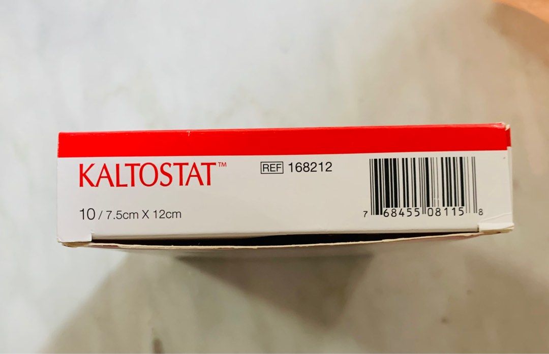Kaltostat Alginate Calcium Sodium Dressing ( per piece) expiry 1 Sep ...