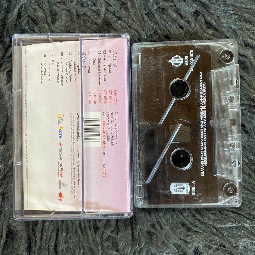 KASET UNGU Syurga Mu, Hobbies & Toys, Music & Media, CDs & DVDs on ...